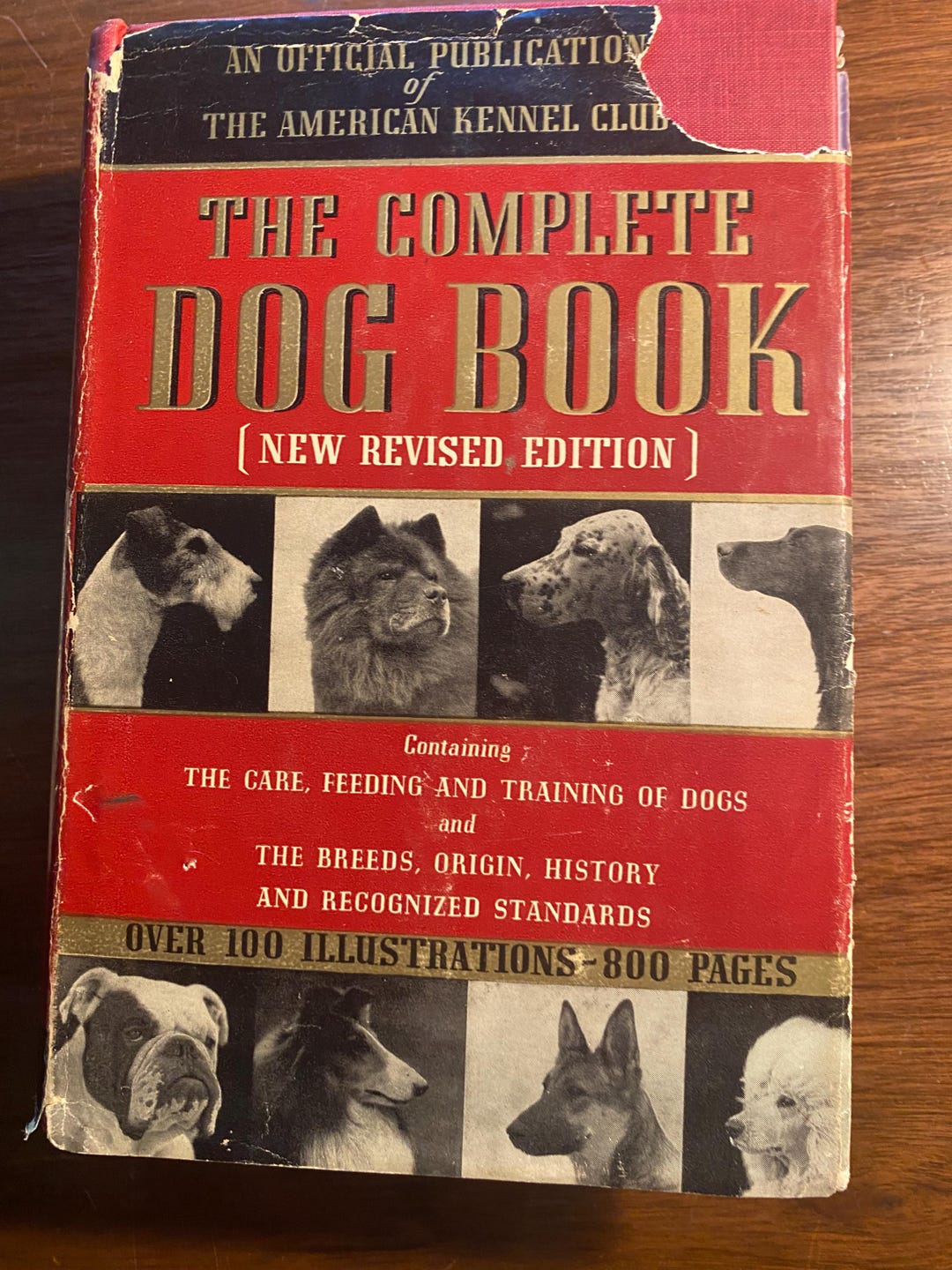The Complete Dog Book - AKC - 1951 - Guide - Informational - Care ...
