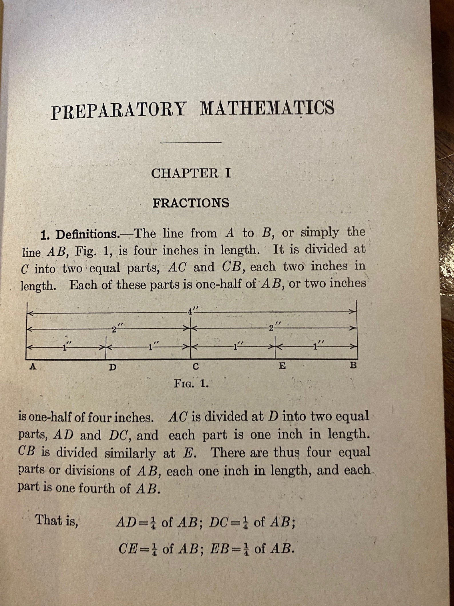 Preparatory Mathematics For Use in Technical Schools Harold | Etsy
