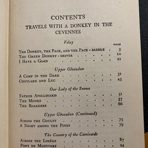 Travels With a Donkey in the Cevennes - an Inland Voyage - Robert Louis ...