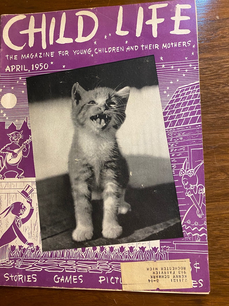 Child Life Magazine for Young Children and Their Mothers - Etsy
