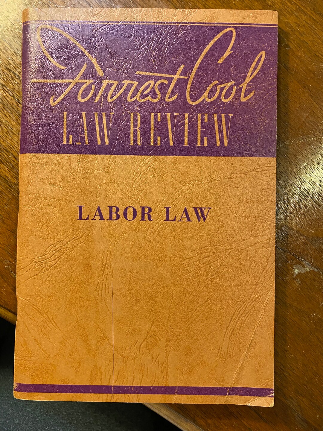 Forrest Cool Law Review Labor Law - Reginald Parker - 1950 ...