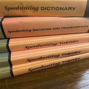 Speedwriting ABC Shorthand Correspondence Course - Choose Volume - 1974 ...