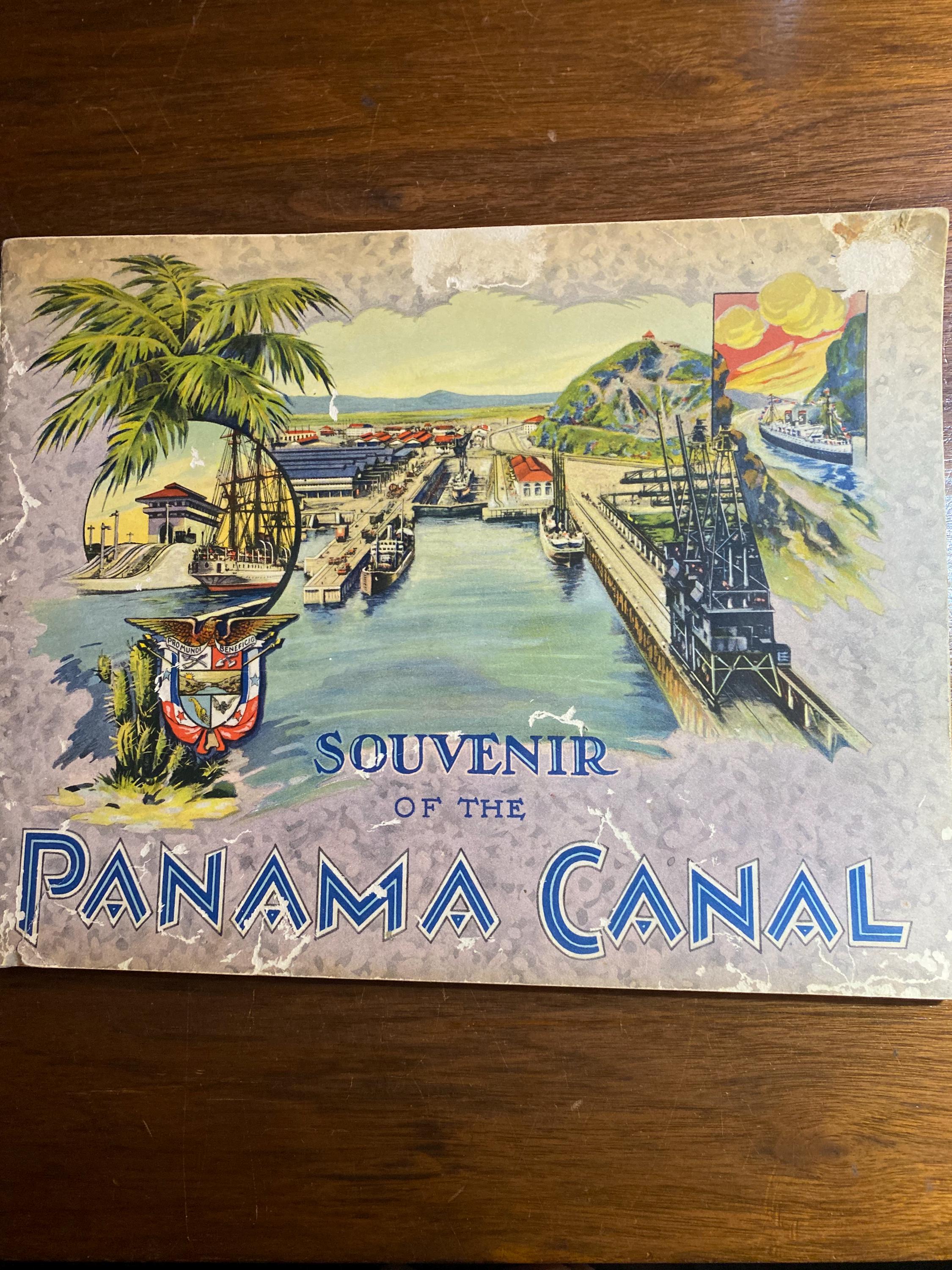 Souvenir of the Panama Canal C1960 - American History - United States ...
