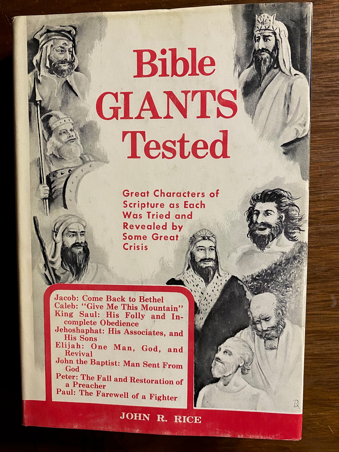 Bible Giants Tested - Characters of the Bible / Scripture - John Rice ...