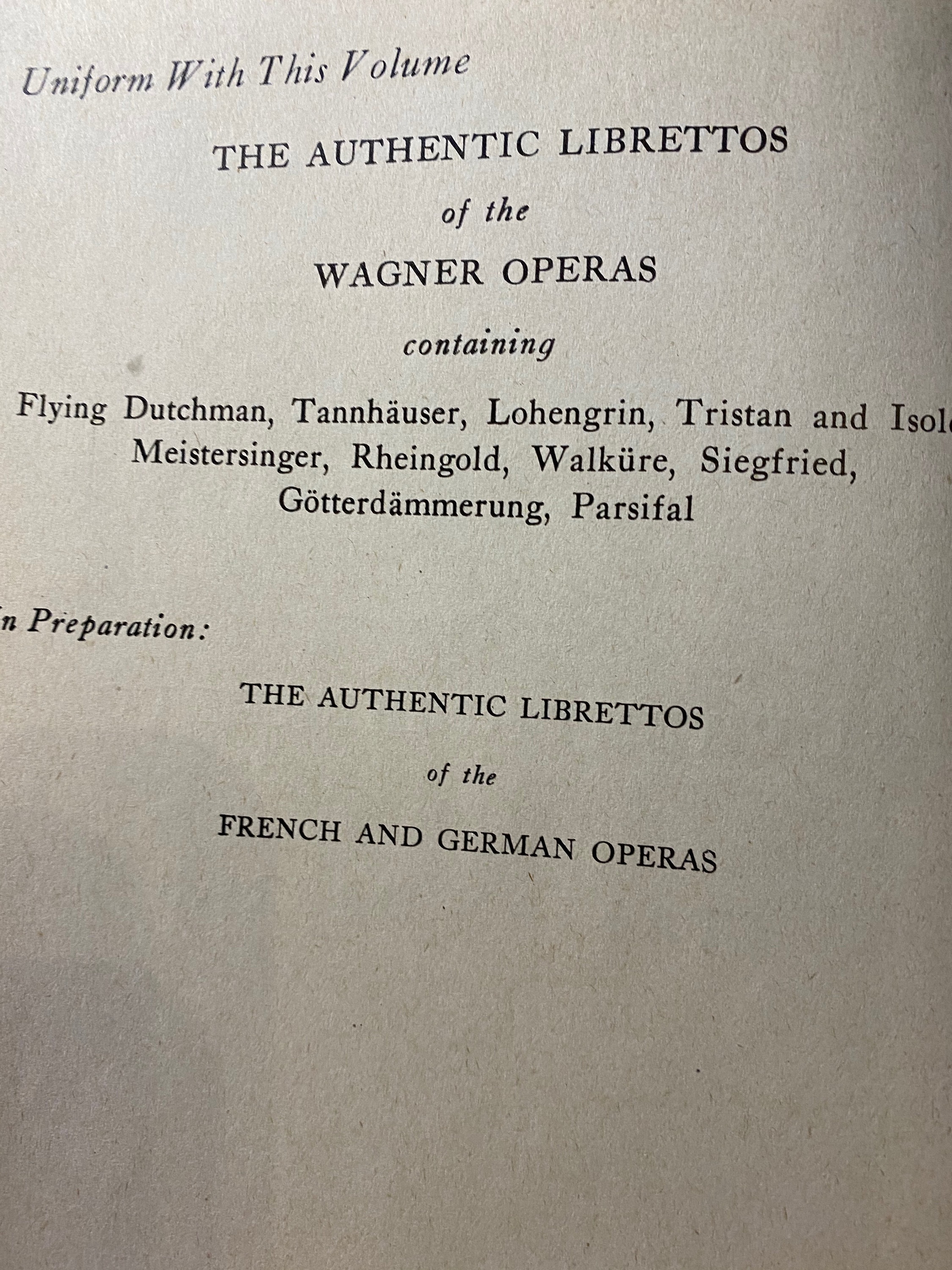 Authentic Librettos of the Italian Operas With English | Etsy