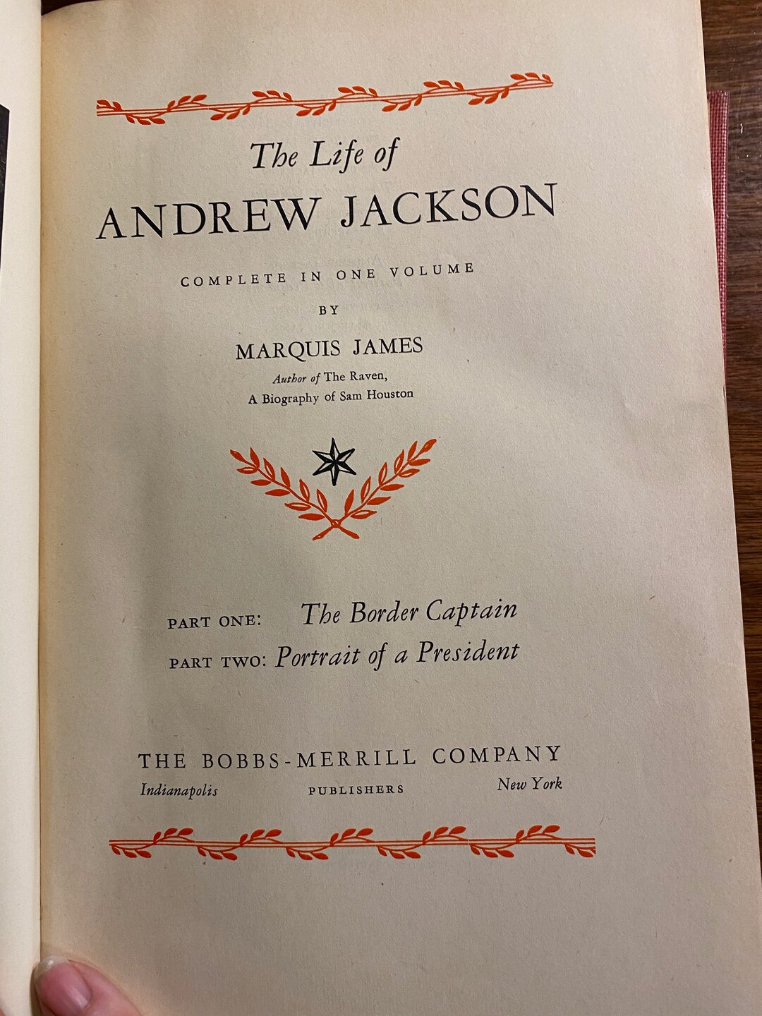 Life of Andrew Jackson Complete in One Volume - American President ...