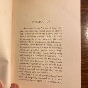 The Abbe Daniel - A Love Story - Andre Theuriet - Translated From the ...