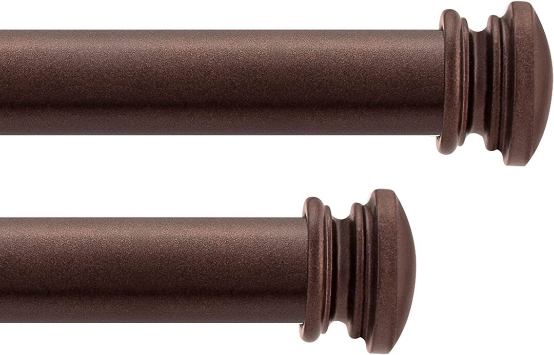 Deco Window Extendable Curtain Rod Pack of 2 for Windows & Doors - Etsy