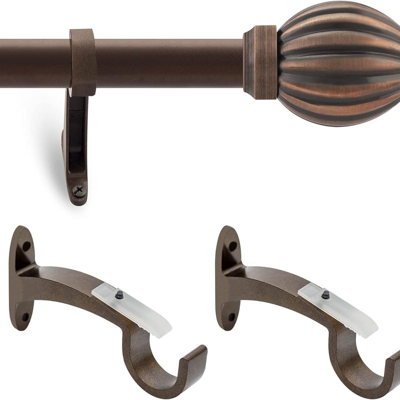 Copper Curtain Rod - Etsy