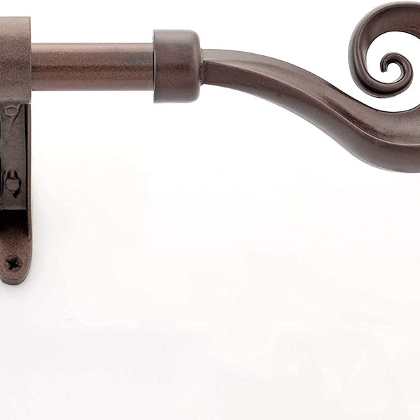 Decorative Curtain Rod Brackets - Etsy
