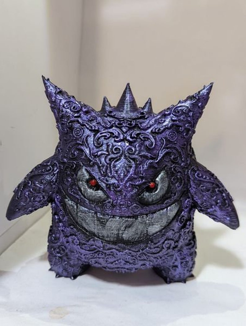 Ornamental Gengar 3D Print - Etsy