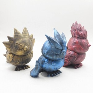 Chibi Legendary Birds 3D Print - Etsy