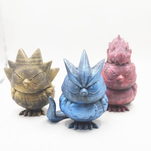 Chibi Legendary Birds 3D Print - Etsy