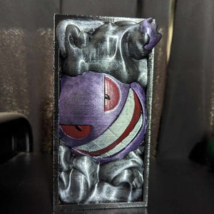 Gengar Book Nook 3D Print - Etsy