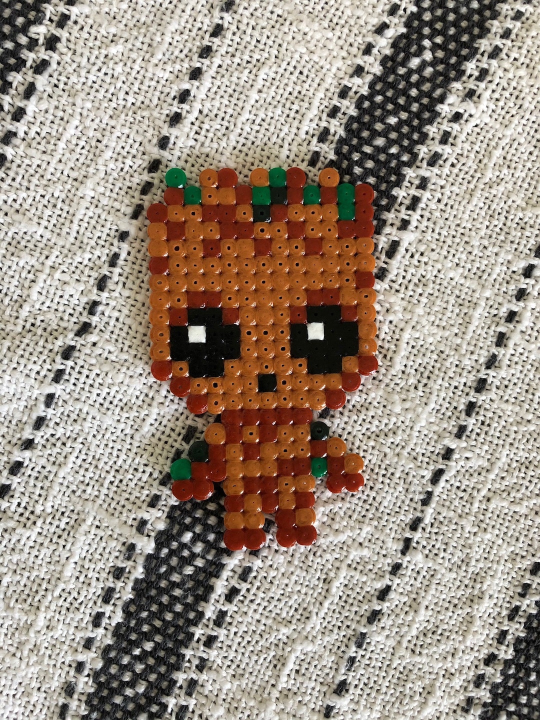 Decorative Baby Groot Figure Made of Ironing Beads / Guardians of the ...