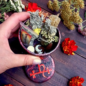 Lilith's Blessing Set, for Witch, Energy Cleansing of the House, Herbal ...