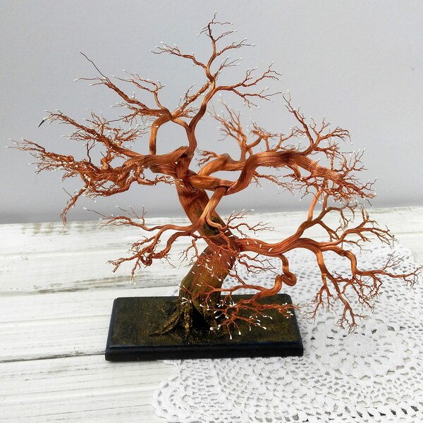 Copper Wire Tree - Etsy