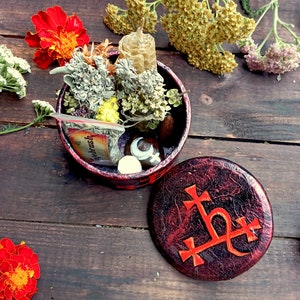 Lilith's Blessing Set, for Witch, Energy Cleansing of the House, Herbal ...