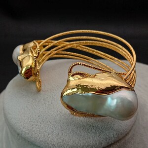 Handmade Fresh Water Pearl Jewelry, Pearl Necklace, Keshi Pearl Biwa ...
