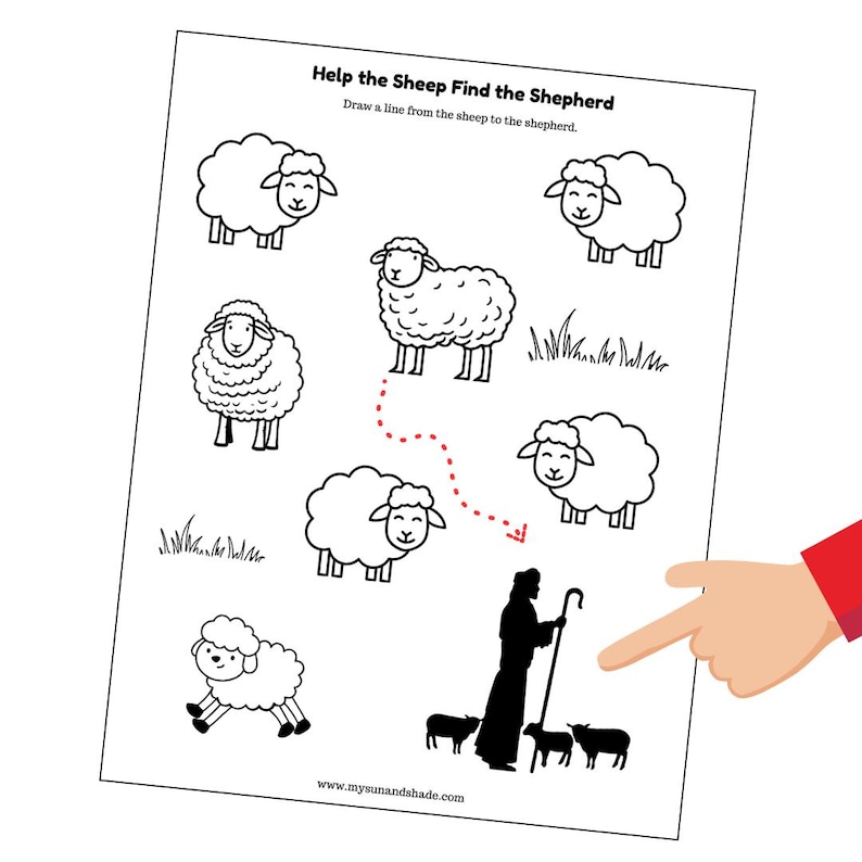 The LOST SHEEP Parable, Jesus is the Good Shepherd, Jesus Saves ...