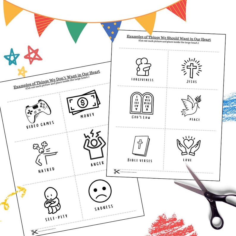 Psalm 119:11 Bible Lesson Plan & Craft Activity (PDF Download) - Etsy