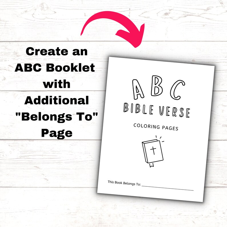 Bible ABC PDF Printables, Prek-kindergarten, ALPHABET Coloring Sheets ...