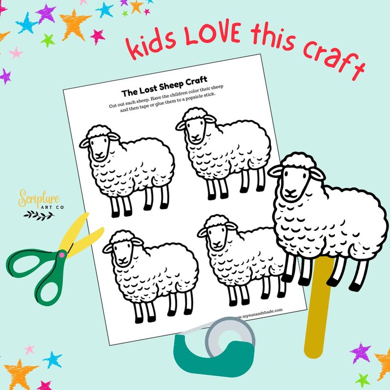 The Parable of the LOST SHEEP, Bible Lesson for Kids All Ages, Youth ...