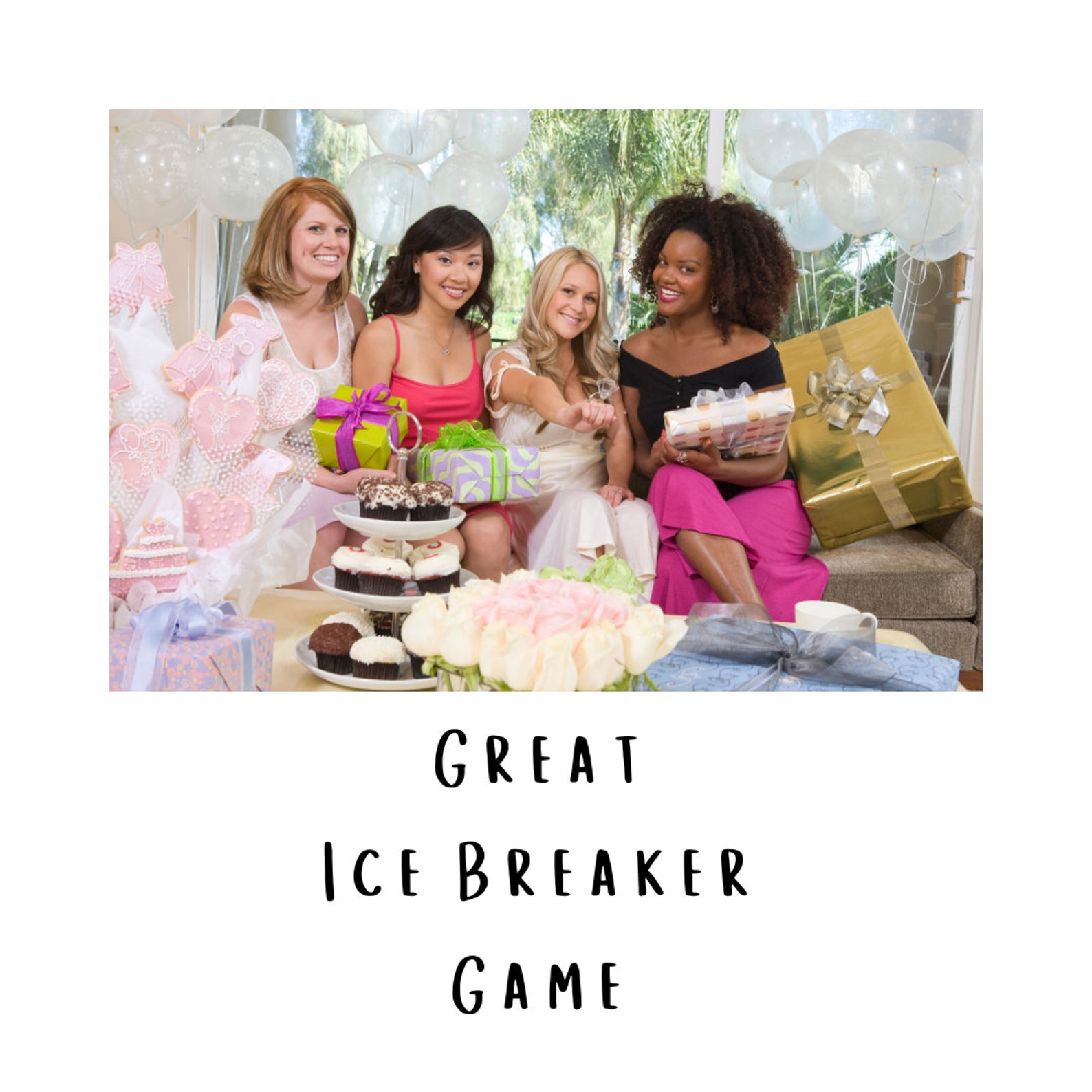 ICE BREAKER Game, Large Group Gathering, Party Supplies, Paper Game ...