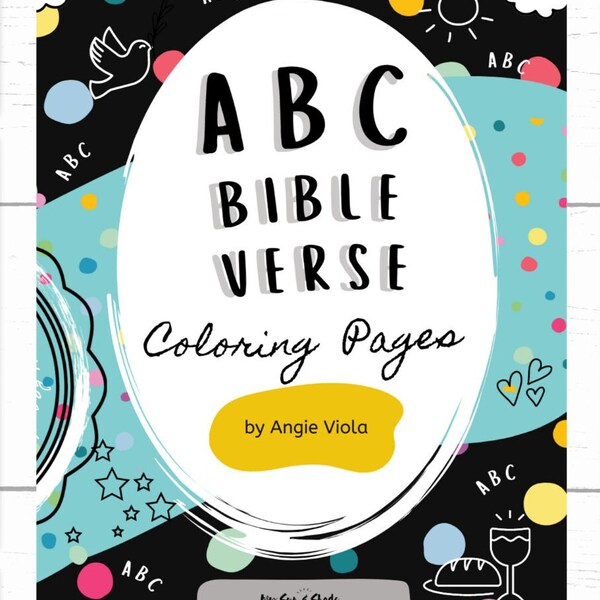 Bible Alphabet Craft - Etsy