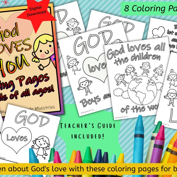 God is Love Craft - Etsy