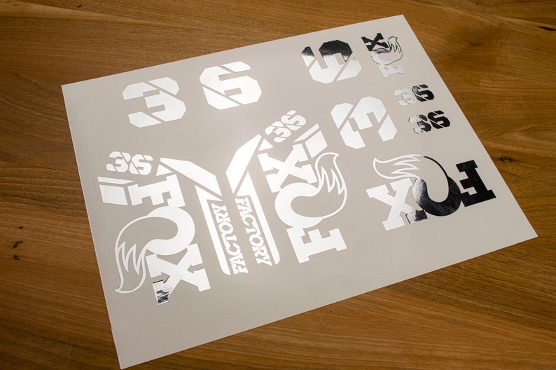 Fox 36 Factory 2021 Decals Stikers - Etsy