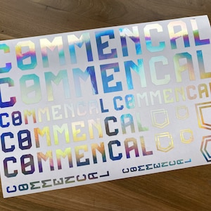 Commencal Decals, Commencal Stikers - Etsy