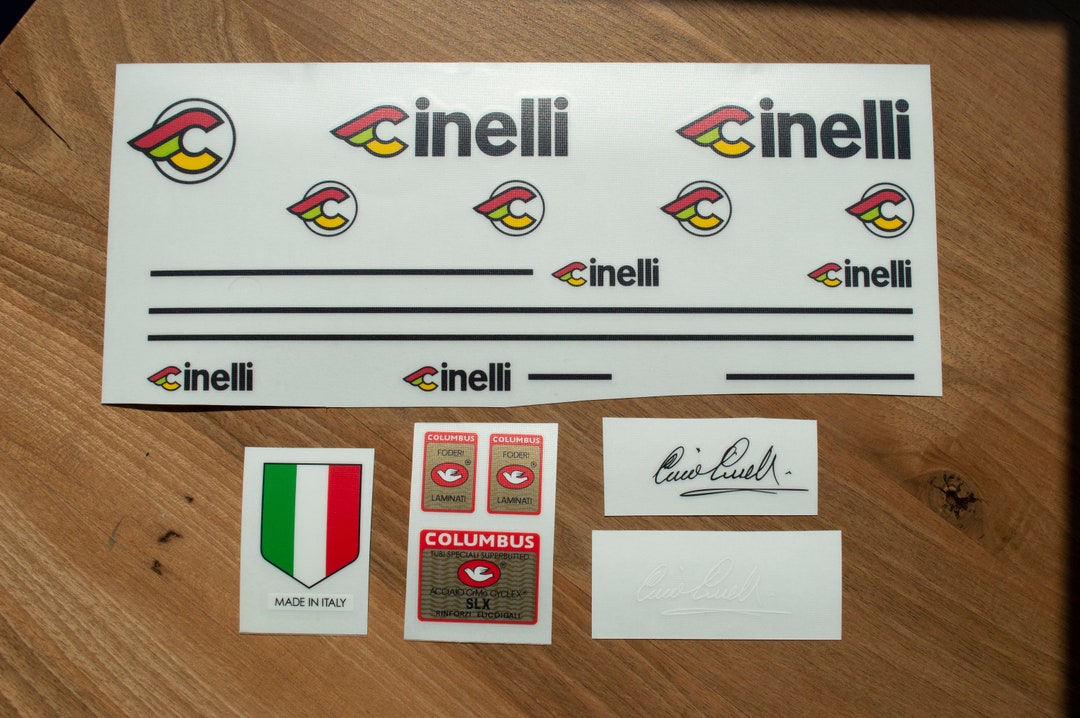 New Set of CINELLI Super Corsa Decals - Etsy