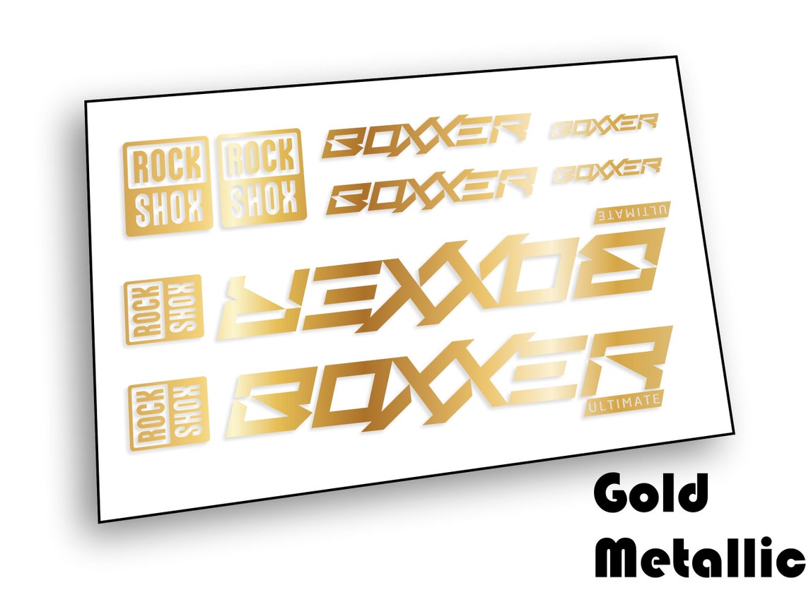 Rock Shox Boxxer 2020 Decals Stikers - Etsy