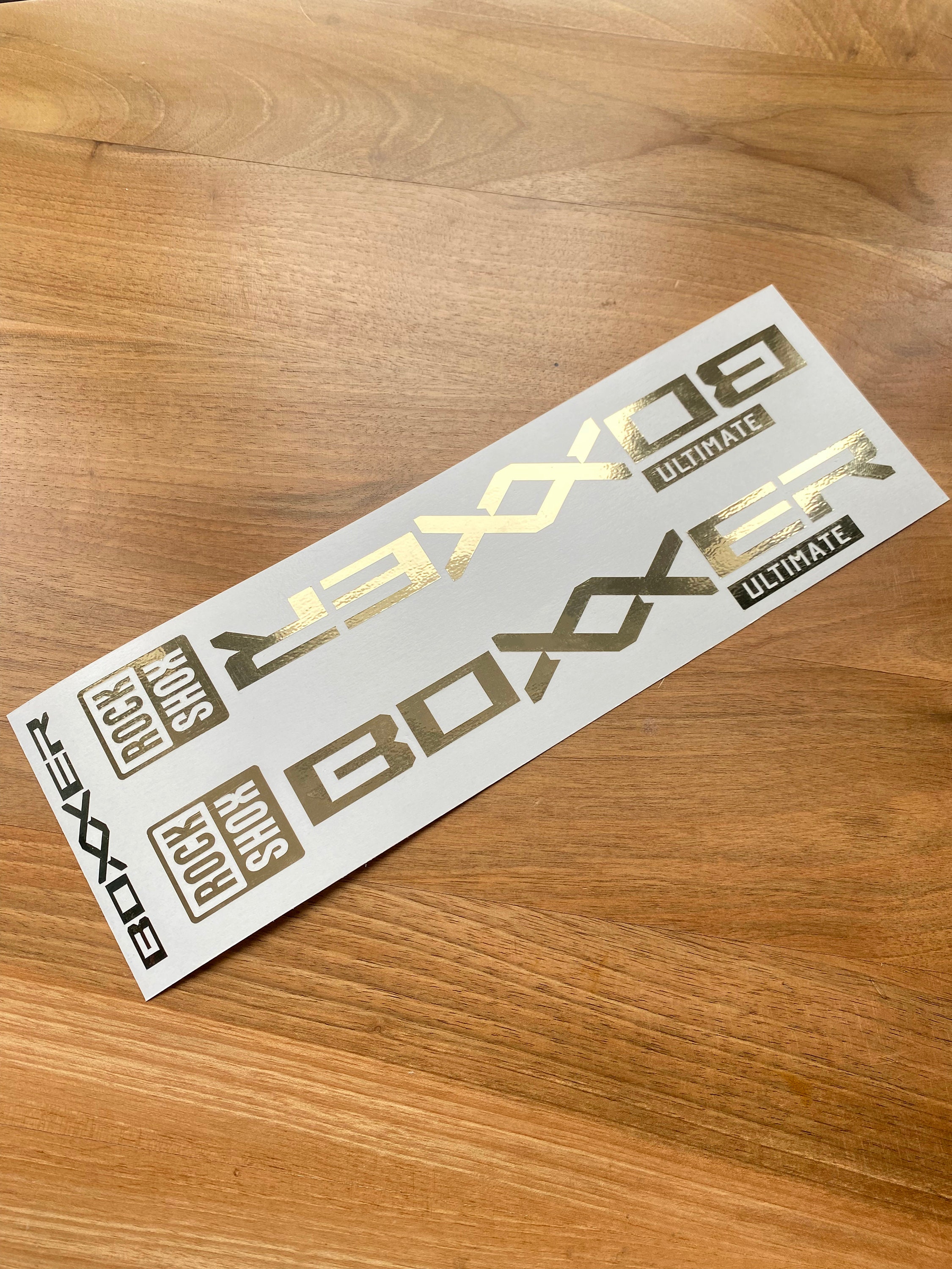 Rock Shox Boxxer 2023 Decals Stikers Etsy