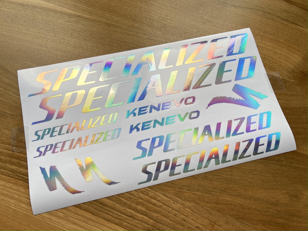 Custom Kenevo Specialized Decals Stikers. Check the Size in the ...