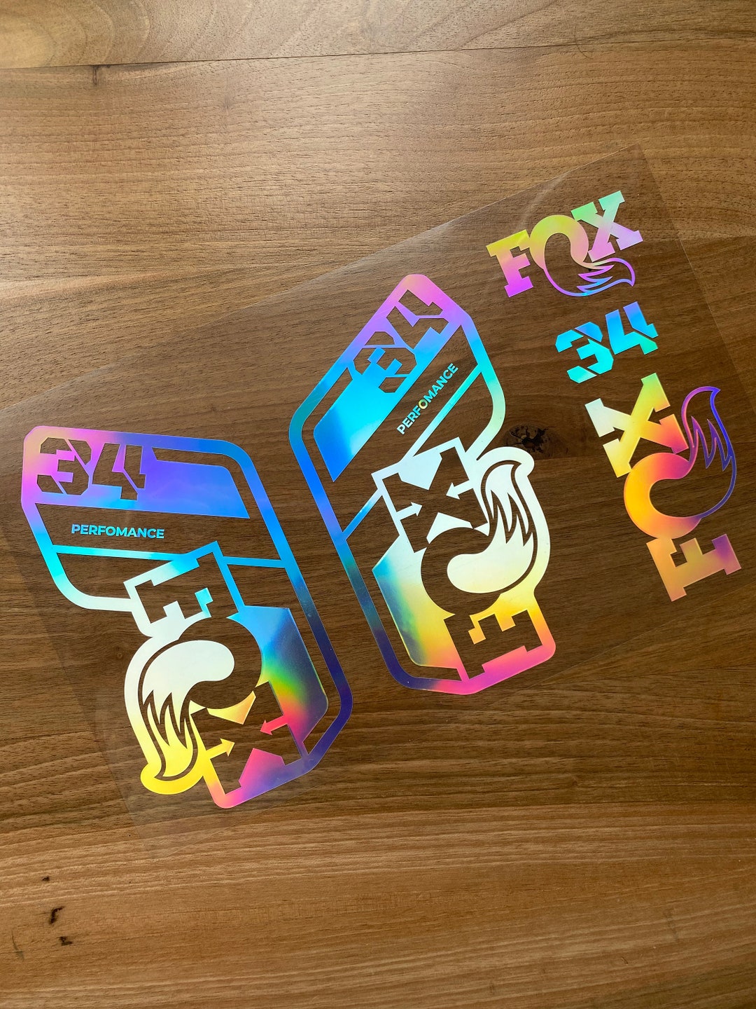 FOX 34 PERFORMANCE 2022 Decals Stikers - Etsy