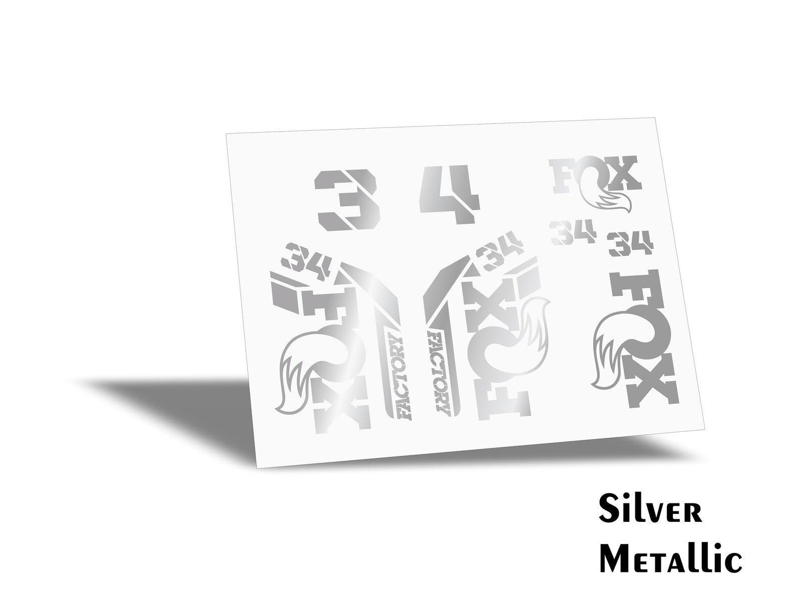 Fox 34 Factory 2021 Decals Stikers | Etsy