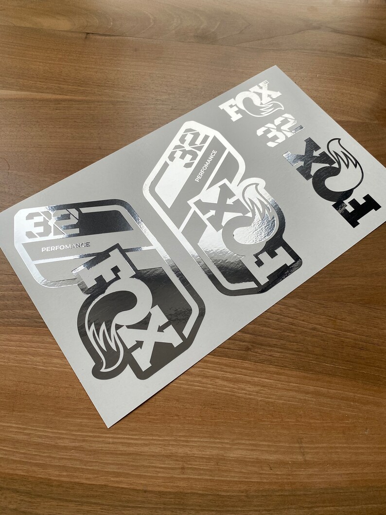 FOX 32 PERFORMANCE 2022 Decals Stikers - Etsy