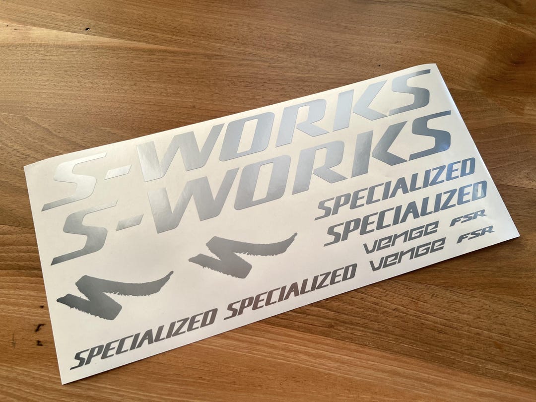 Custom Venge S-works Decals Stikers. Check the Size in the Description ...