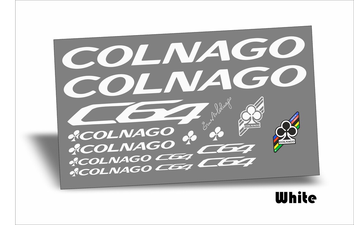 Colnago C64 Decals Stikers - Etsy