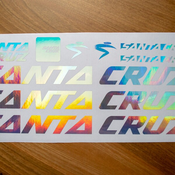 Santa Cruz Stickers - Etsy