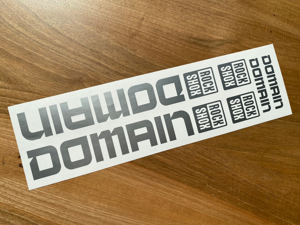 Rock Shox DOMAIN RC DOMAIN R 2022 Decals Stikers - Etsy
