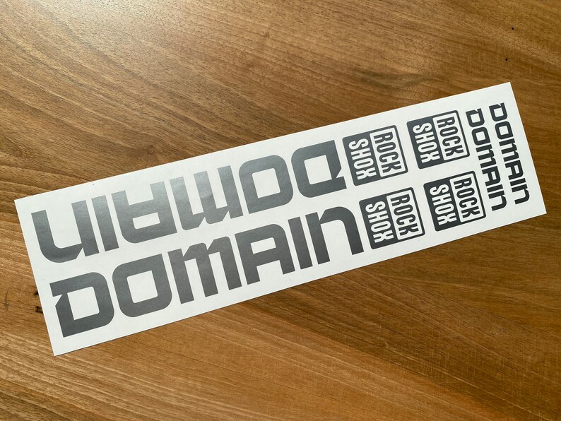 Rock Shox DOMAIN RC ,DOMAIN R, 2022 Decals Stikers - Etsy