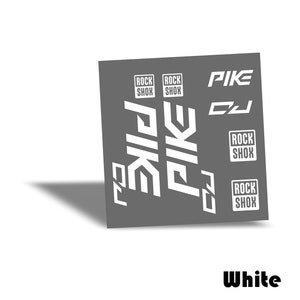 Rock Shox PIKE DJ Decals Stikers - Etsy