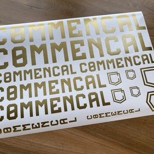 Commencal Decals, Commencal Stikers - Etsy