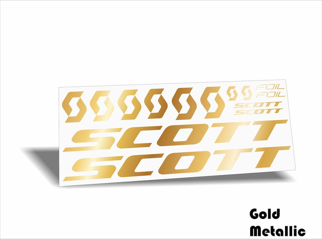 New Set of Scott Foil 2020 Decals Stikers - Etsy