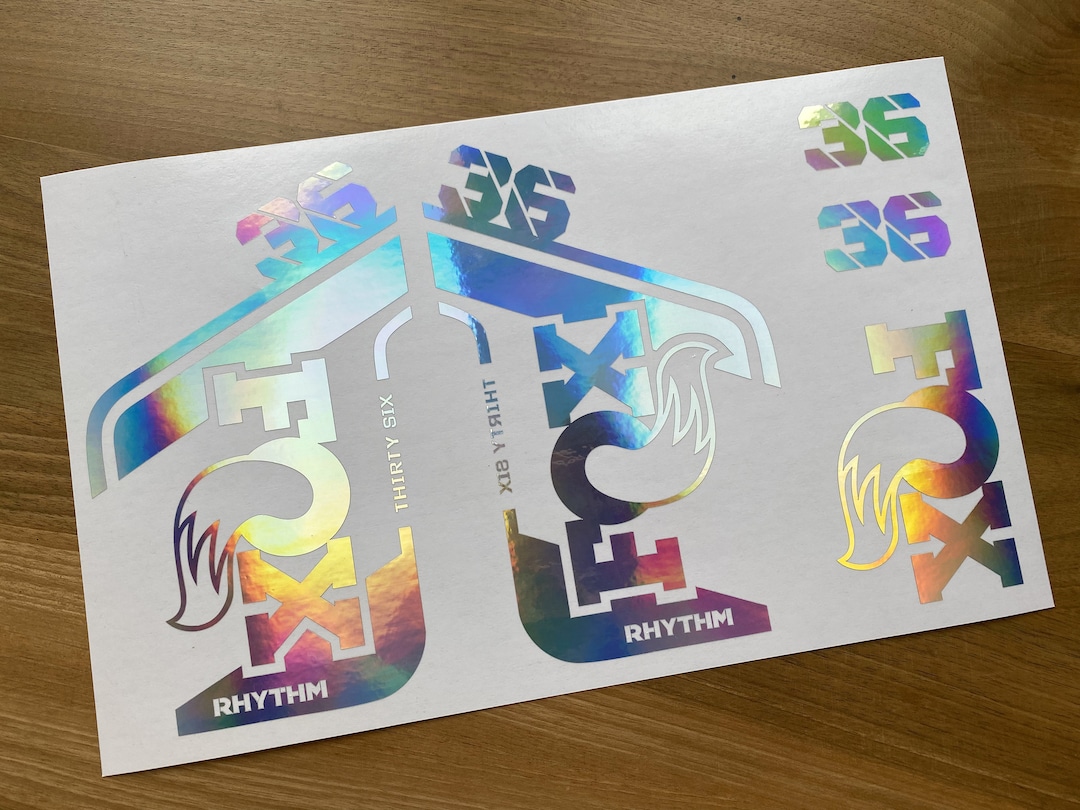 Fox 36 Rhythm Decals Stikers 2021 Years - Etsy