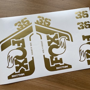 Fox 36 Rhythm Decals Stikers 2021 Years - Etsy
