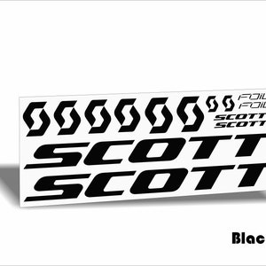 New Set of Scott Foil 2020 Decals Stikers - Etsy